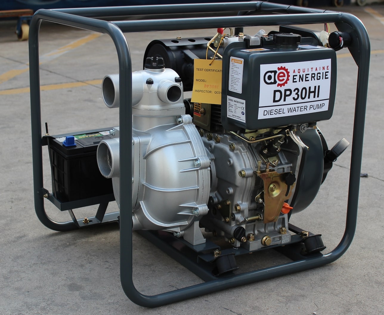 DP30Hi Motopompe Diesel haute pression | Aquitaine Energie