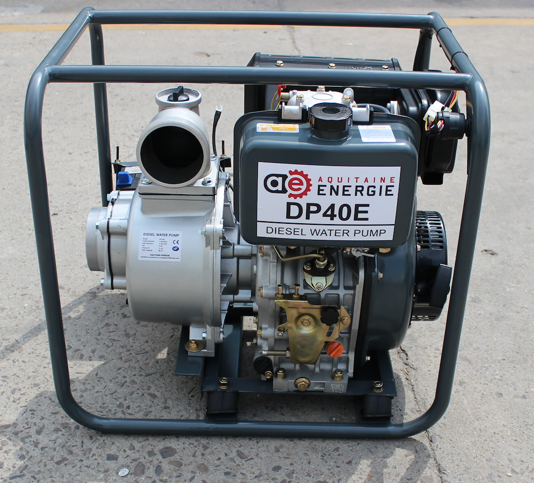 DP40E Motopompe Diesel 100m3/H | Aquitaine Energie